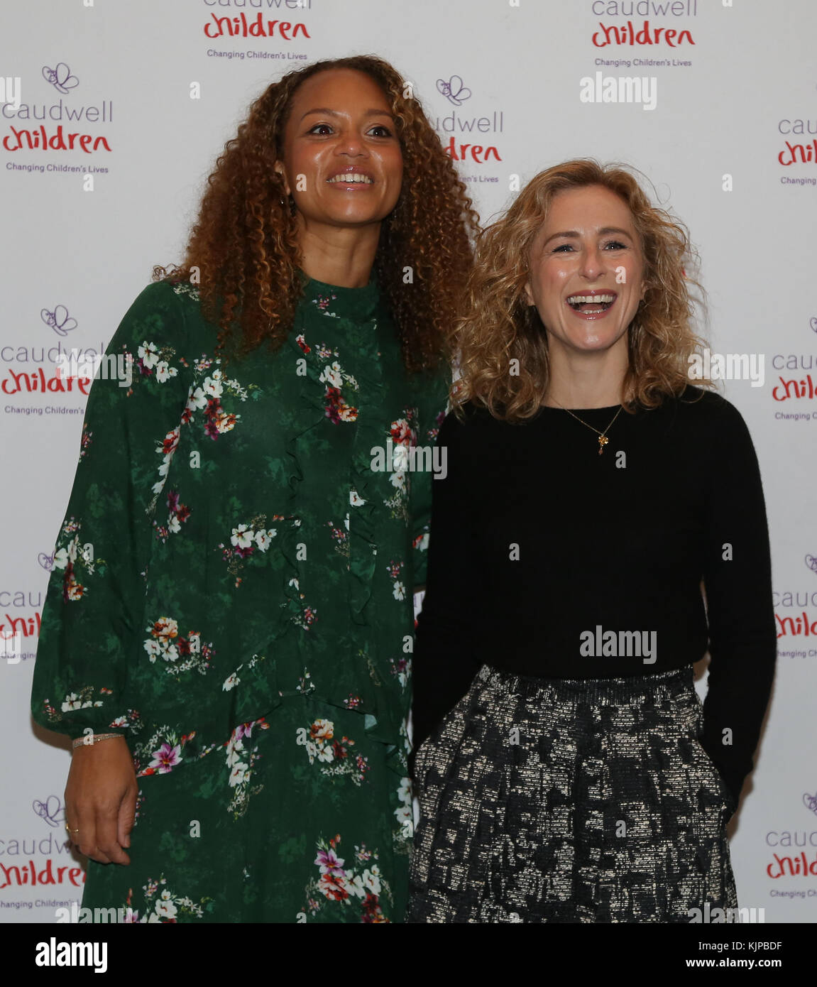 The Langham. London. UK 24 Nov 2017 Angela Griffin and Nicola ...