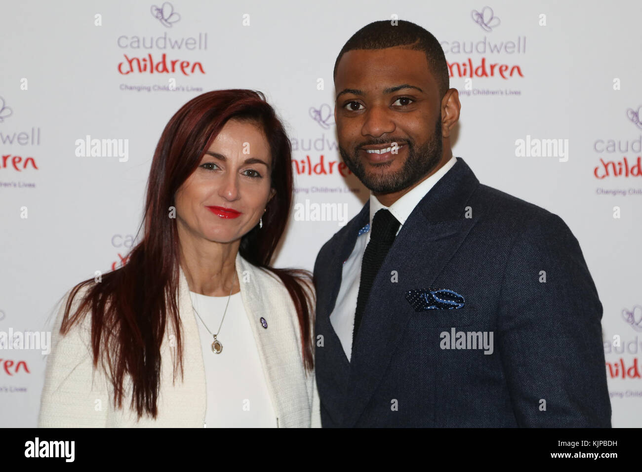 The Langham. London. UK 24 Nov 2017 Trudi Beswick, Jonathan Gill ...