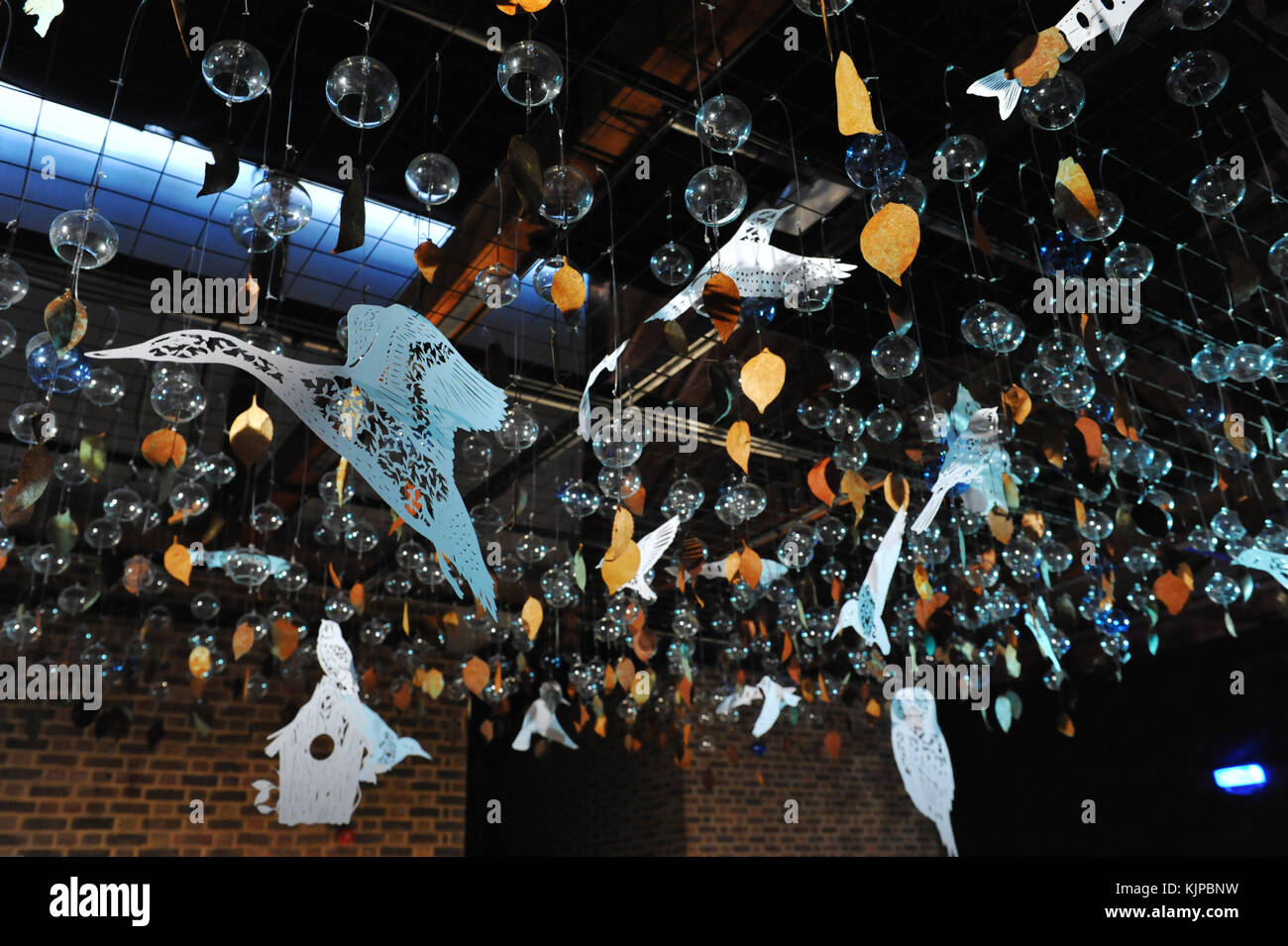 London, UK. 24th November, 2017. Part of the Illuminight – A Festival ...