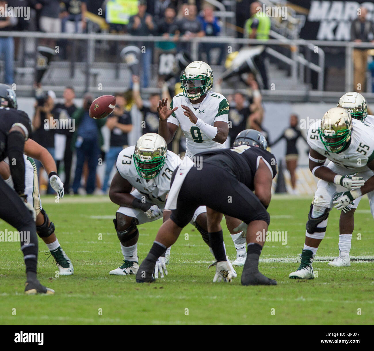 Spectrum Stadium. 24th Nov, 2017. FL, USA; South Florida Bulls ...