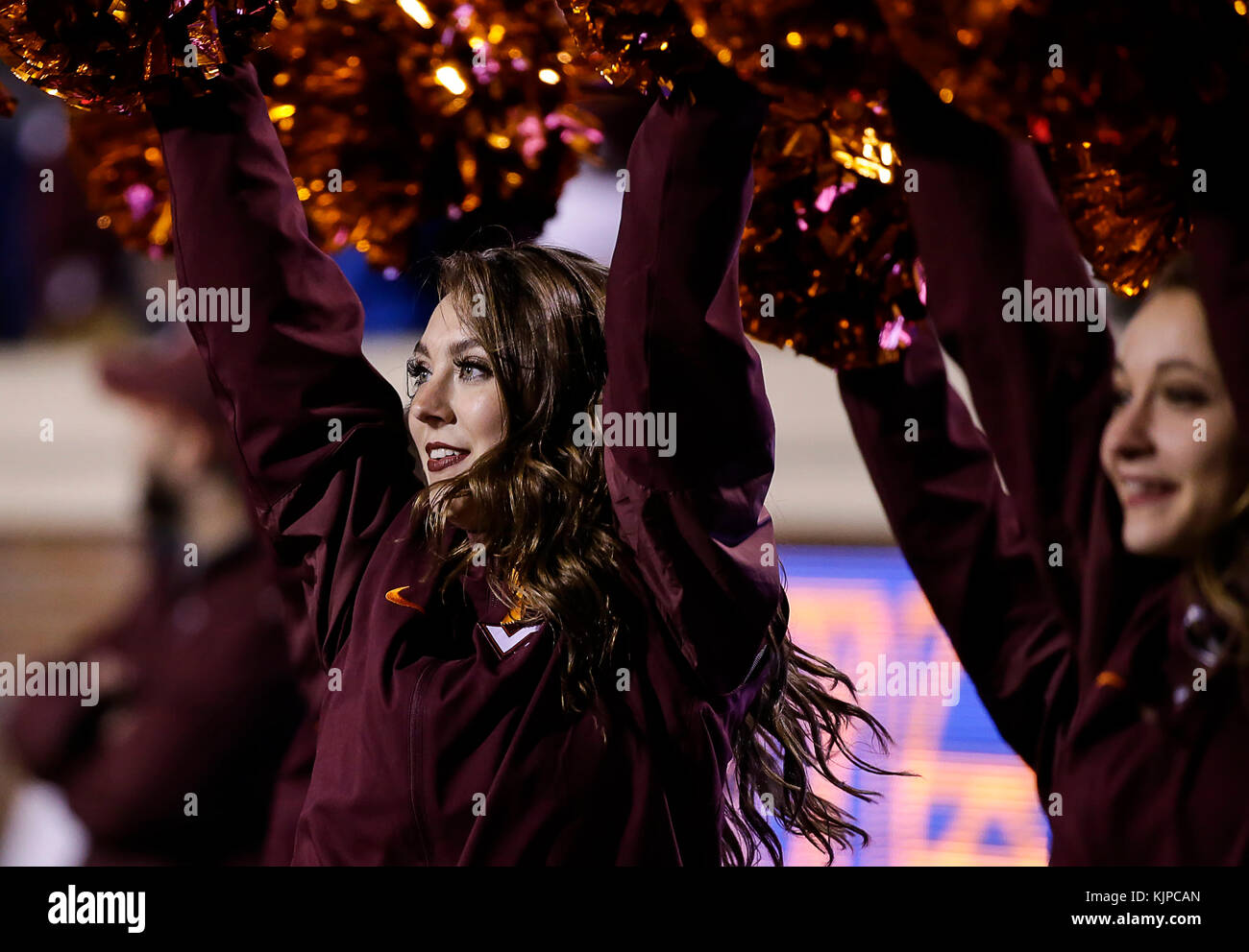 Virginia tech cheerleaders hi-res stock photography and images - Alamy