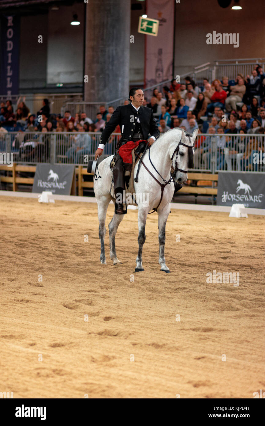 Madrid, Spain. 24th November, 2017. The rider Ezequiel Leon Guerrero ...
