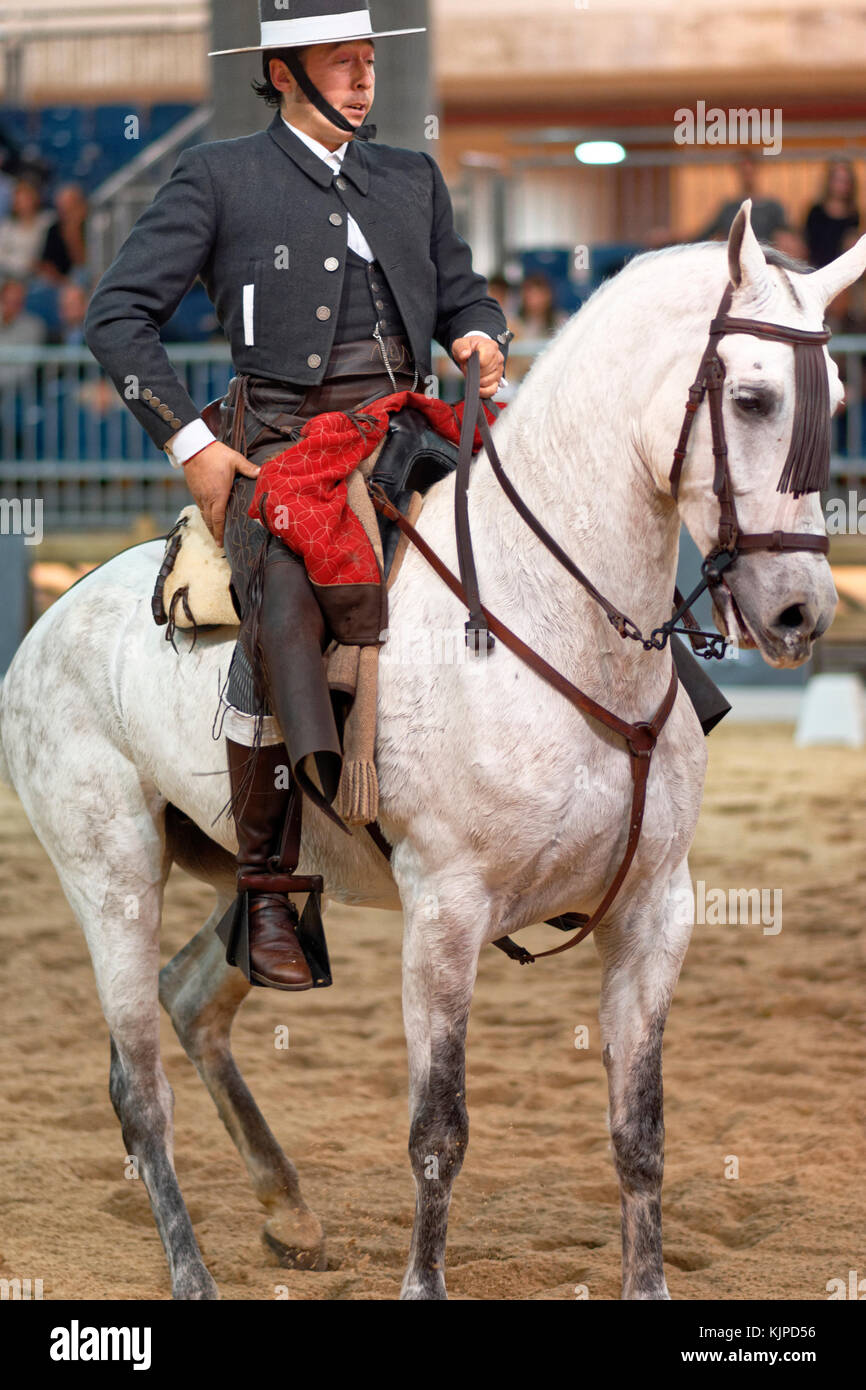 Madrid, Spain. 24th November, 2017. The rider Ezequiel Leon Guerrero ...