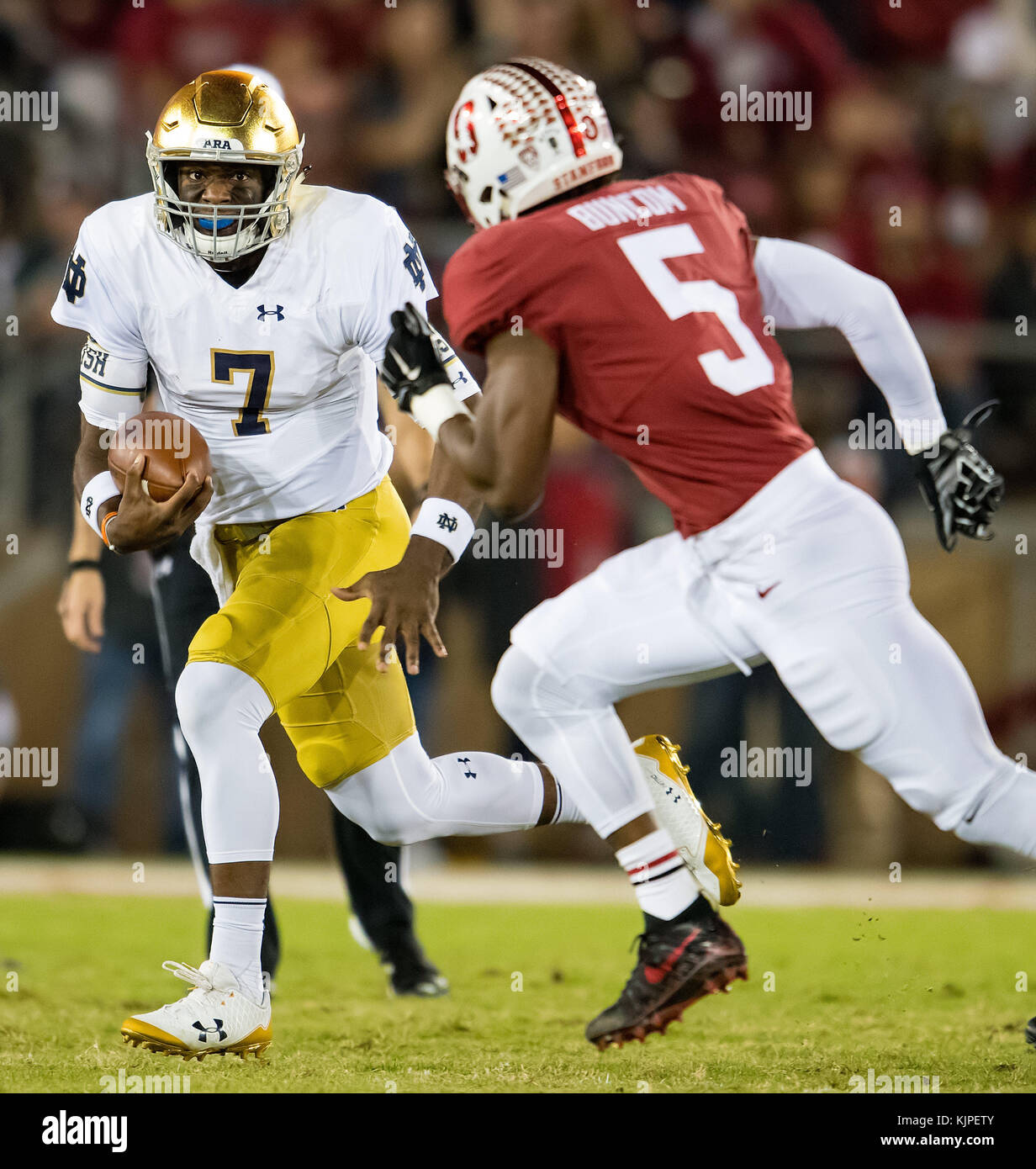 Stanford, California, USA. 25th Nov, 2017. Notre Dame Fighting Irish ...