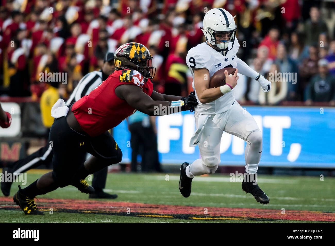 College Park, Maryland, USA. 25th Nov, 2017. Penn State Nittany Lions ...
