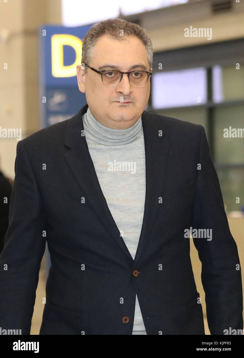 26th Nov, 2017. Russia's nuclear envoy visits Korea Igor Morgulov ...