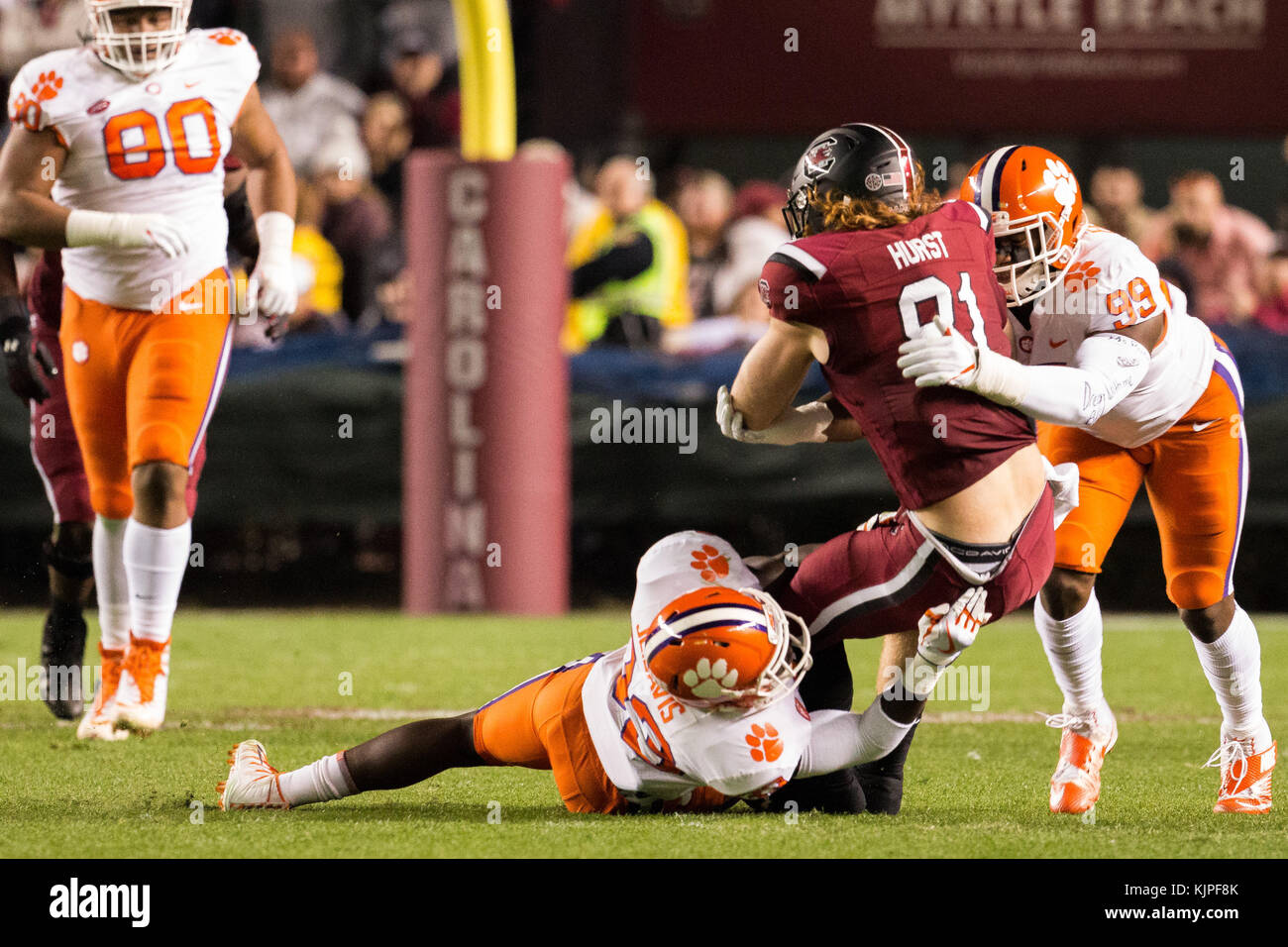 Clelin ferrell clemson hi-res stock photography and images - Alamy