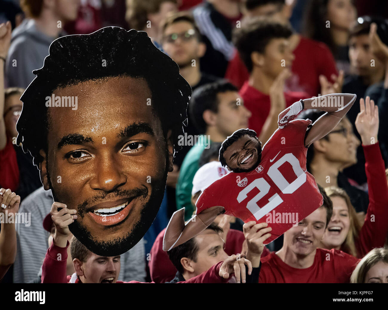 Stanford, California, USA. 25th Nov, 2017. Fans of Stanford Cardinal ...