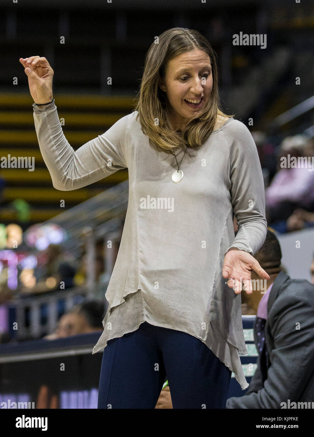 Nov 25 2017 Berkeley CA U.S.A. California head coach Lindsay Gottlieb ...