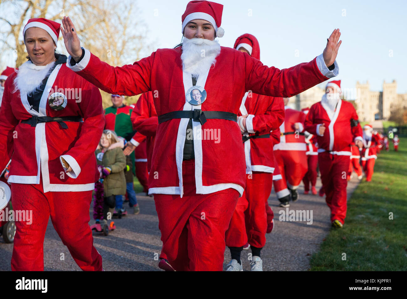 Windsor santa dash hi-res stock photography and images - Alamy