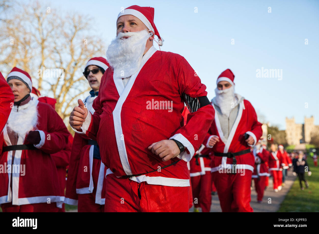 Windsor santa dash hi-res stock photography and images - Alamy