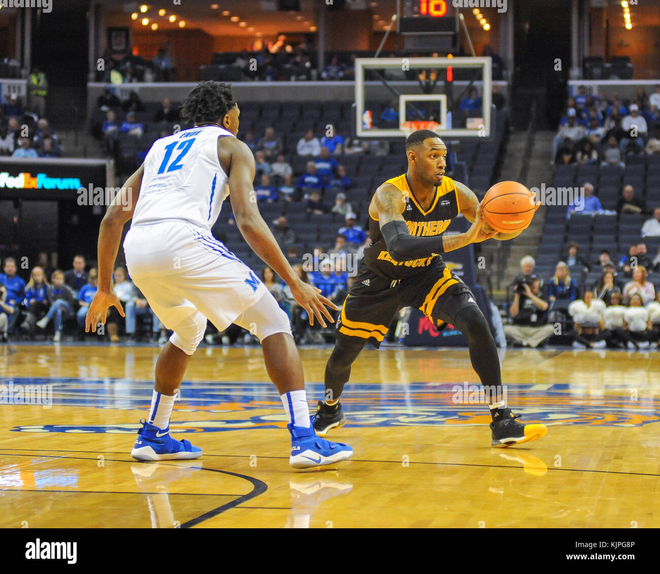 November 25, 2017; Memphis, TN, USA; NKU Norse forward, JEFF GARRETT (4 ...