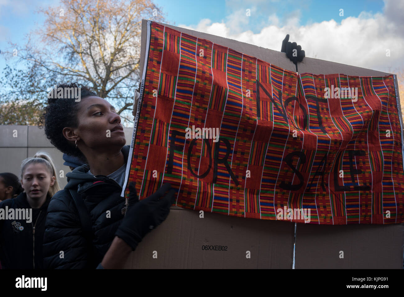 London, England, UK. 26th November 2017. Hundreds protest of Hundreds ...
