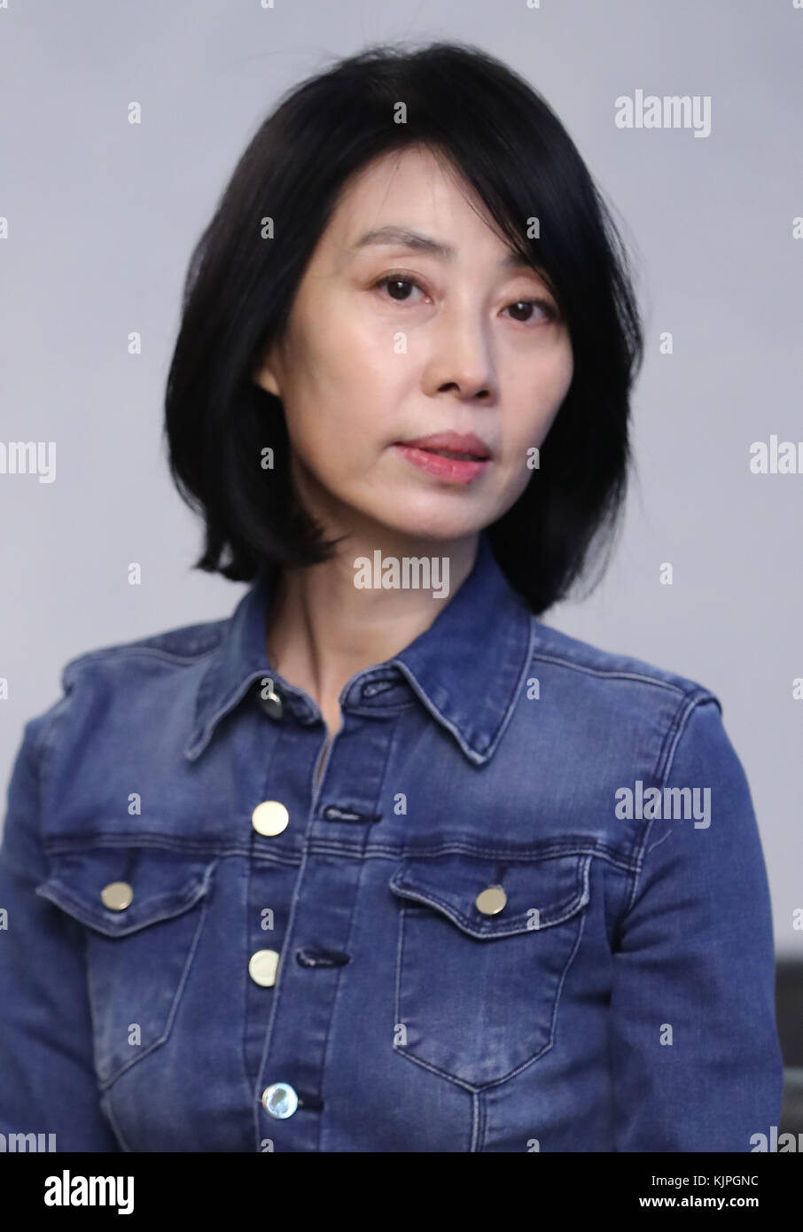 27th Nov, 2017. S. Korean singer Min Hye-kyung South Korean singer Min ...