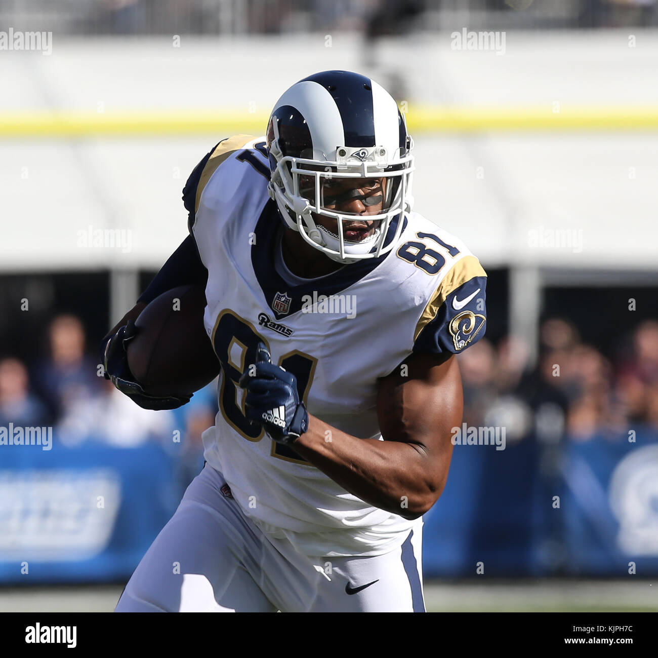 Los Angeles, CA, USA. 26th Nov, 2017. Los Angeles Rams tight end Gerald ...