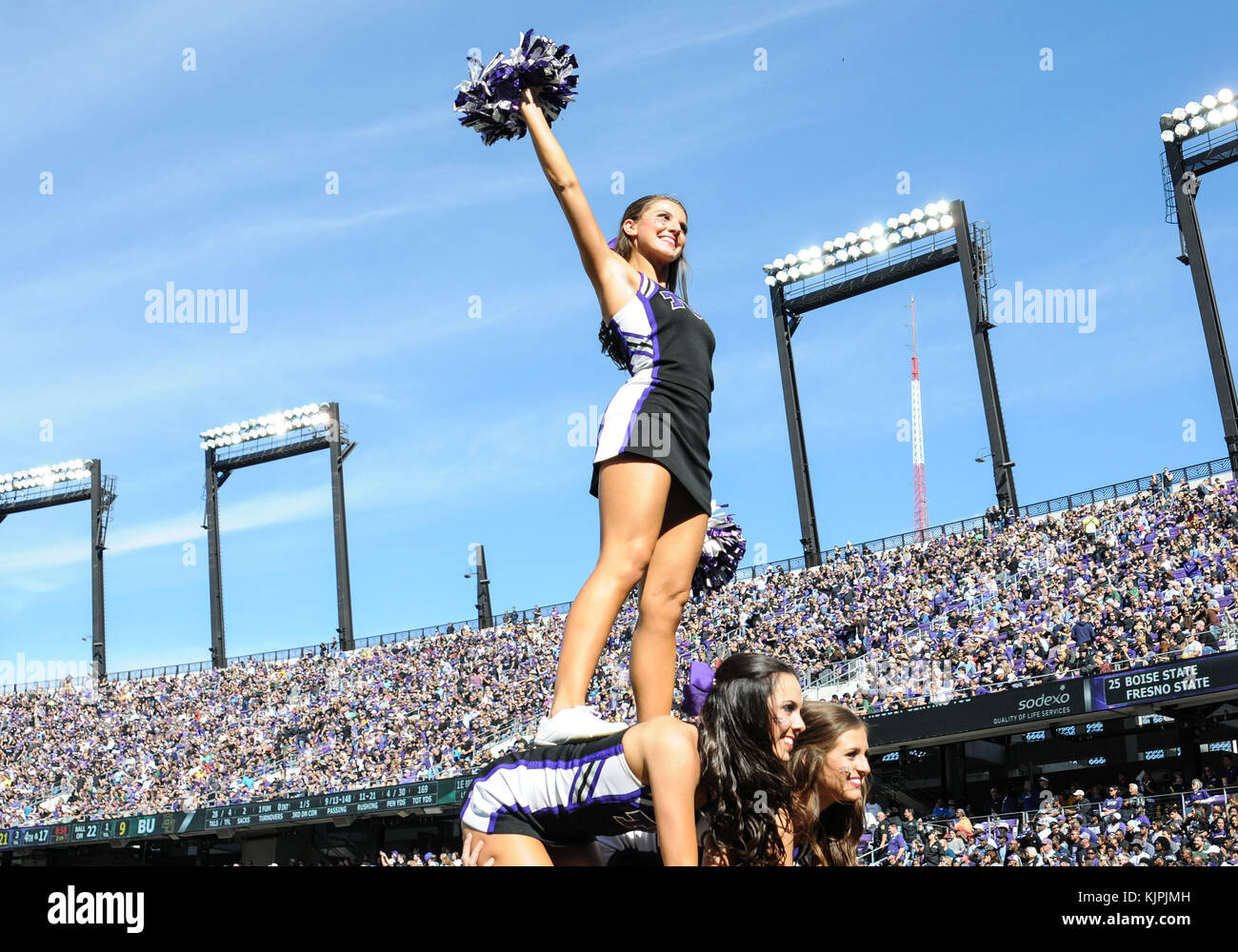 Tcu cheerleader hi-res stock photography and images - Alamy