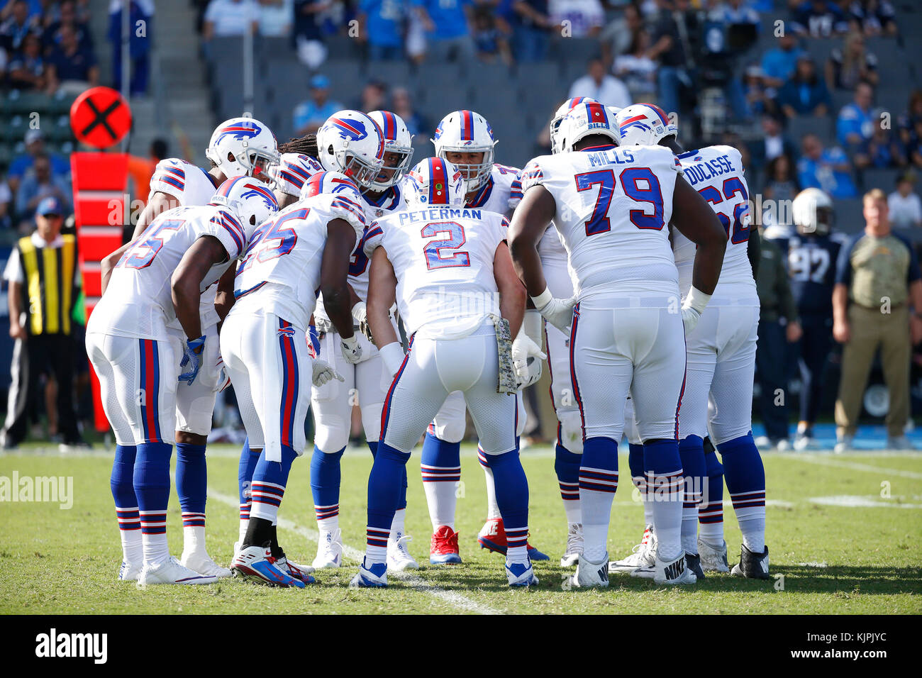 November 19, 2017 Buffalo Bills quarterback Nathan Peterman #2 in ...