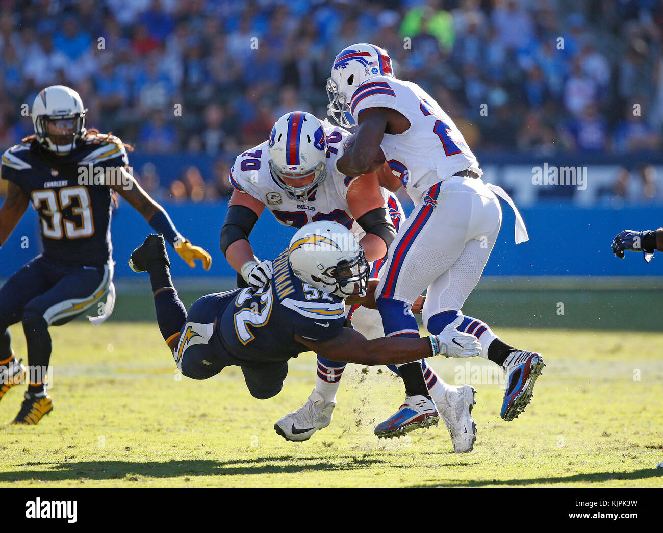 November 19, 2017 Buffalo Bills running back LeSean McCoy #25 is ...