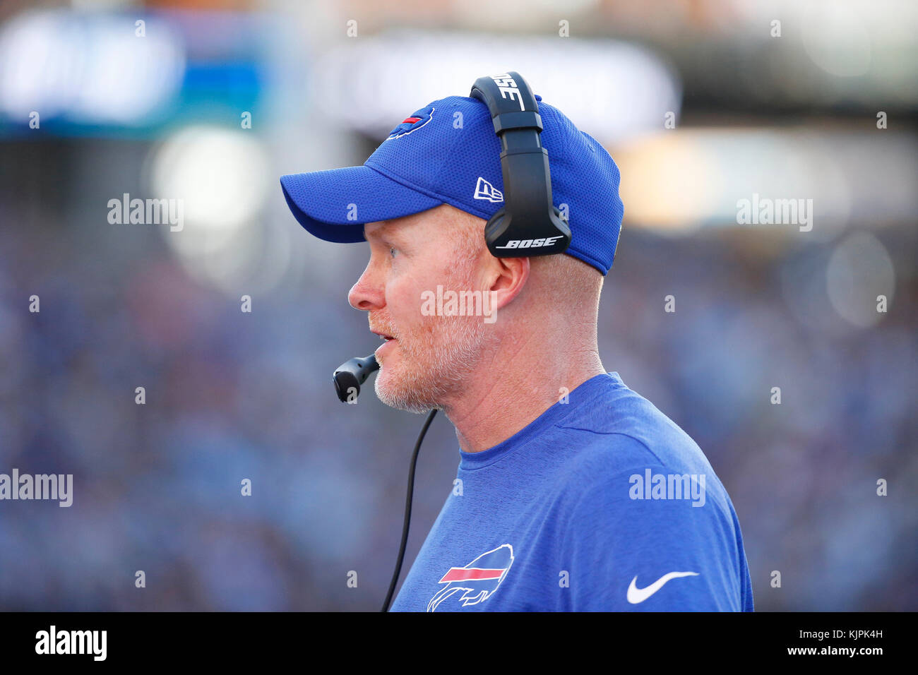 November 19, 2017 Buffalo Bills head coach Sean McDermott during the ...