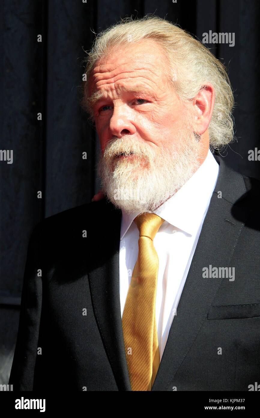 Los Angeles, CA, USA. 20th Nov, 2017. Nick Nolte at the induction ...