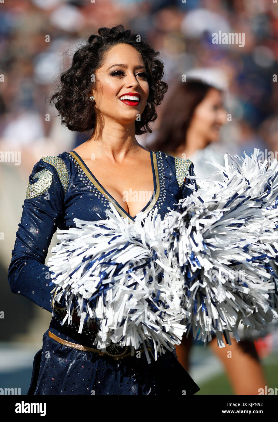 Los Angeles Rams Cheerleader High Resolution Stock Photography and ...
