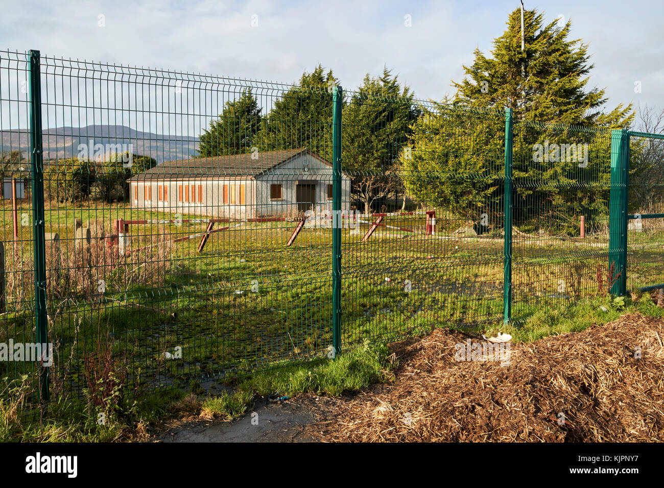 Disused Irish Customs office near the irish border between Northern ...