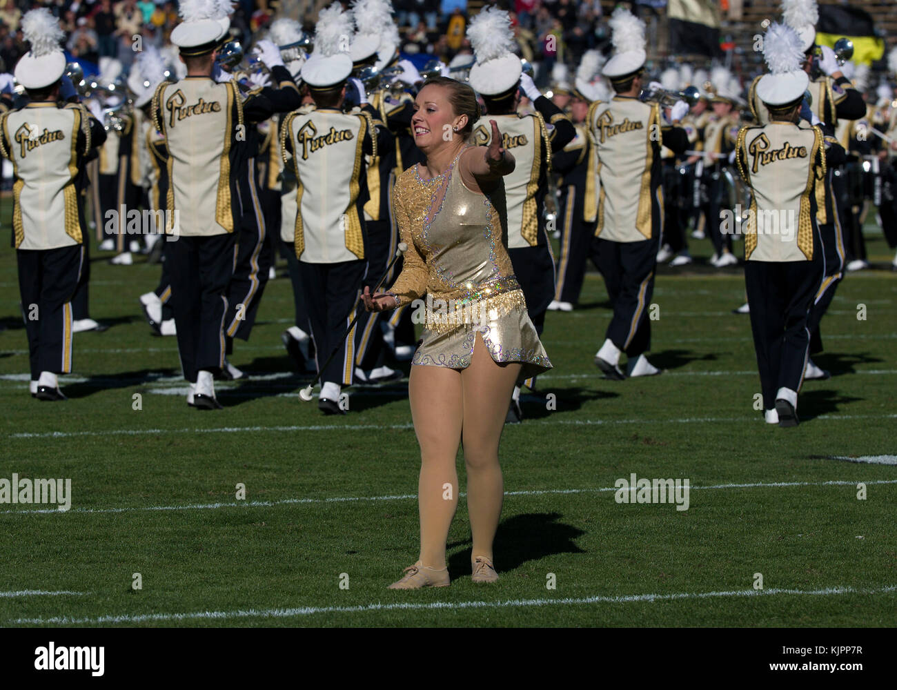 West Lafayette, Indiana, USA. 25th Nov, 2017. Purdue Golden Girl ...