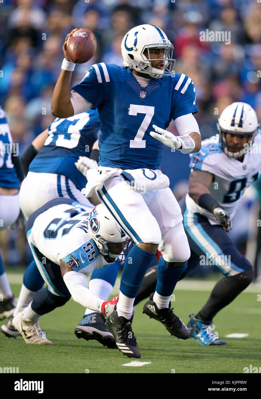 Indianapolis, Indiana, USA. 26th Nov, 2017. Indianapolis Colts ...
