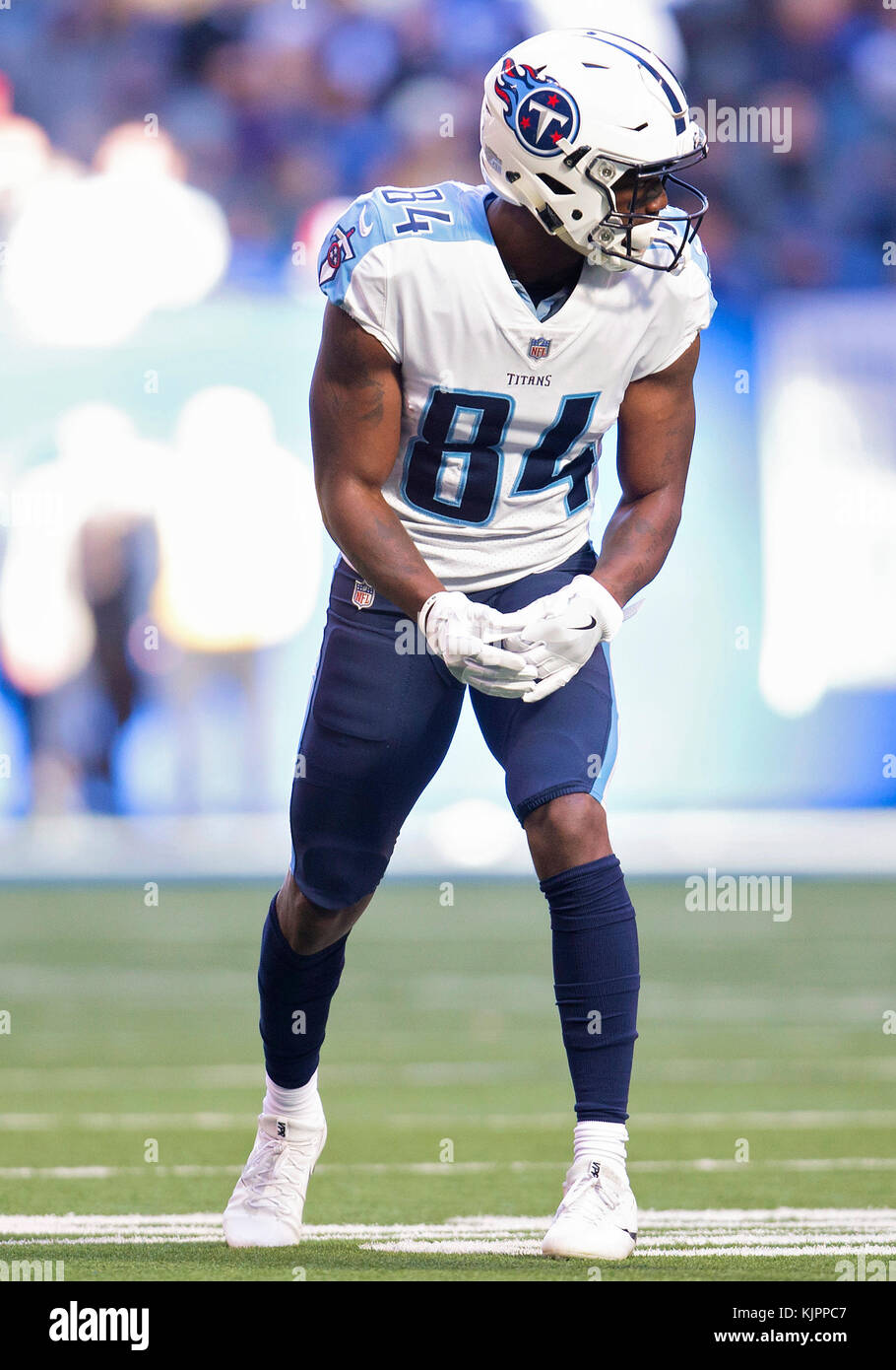 Indianapolis, Indiana, USA. 26th Nov, 2017. Tennessee wide receiver ...
