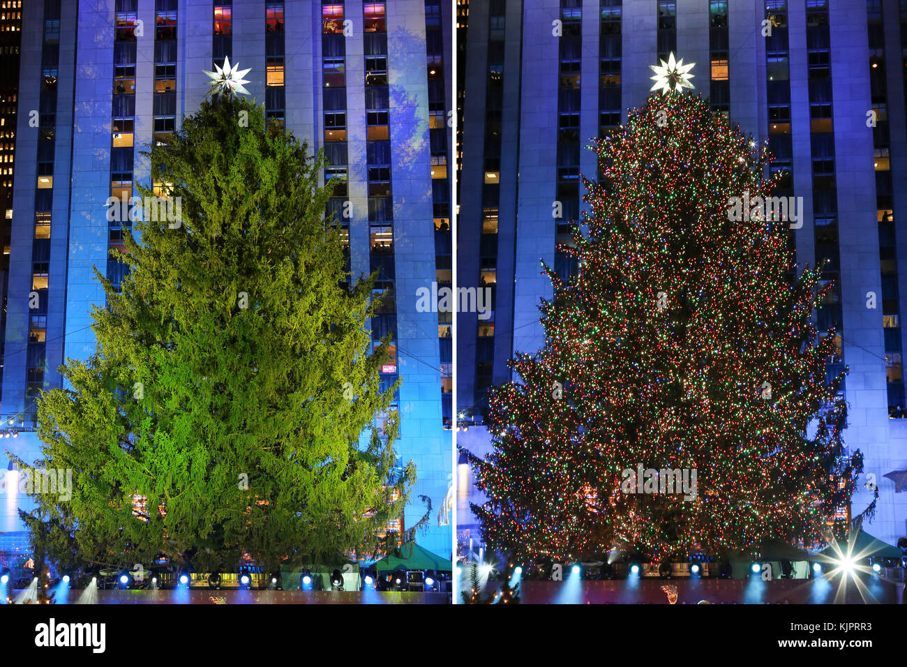 50 foot christmas tree hi-res stock photography and images - Alamy