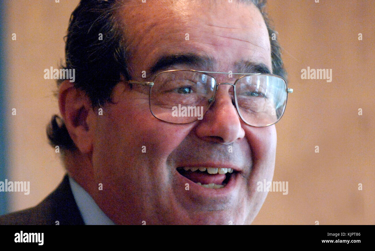 NEW YORK, NY - FEBRUARY 14: FILE PHOTO of U.S. Supreme Court Justice ...