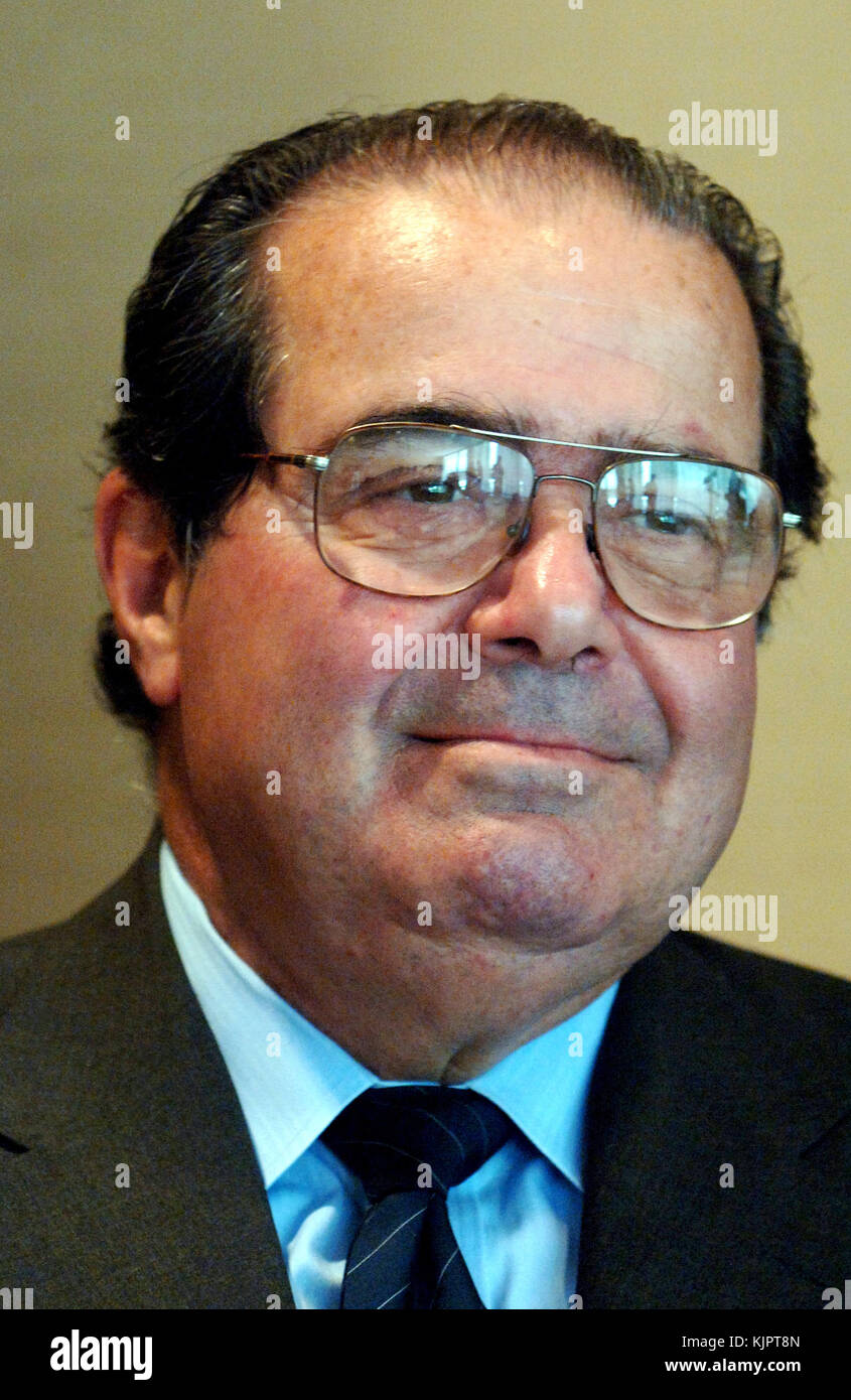 NEW YORK, NY - FEBRUARY 14: FILE PHOTO of U.S. Supreme Court Justice ...