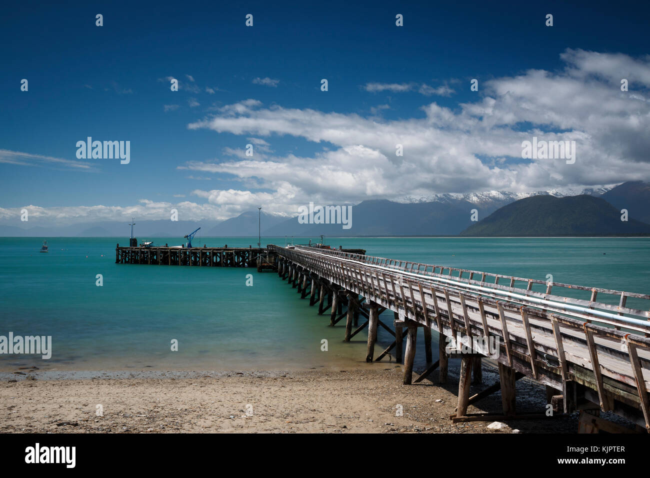 Jackson Bay, South of Haast, Westland, New Zealand. A long(ish ...
