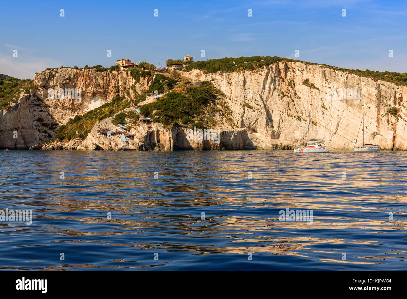 Skinari Cape on Zakynthos Island, Greece Stock Photo - Alamy