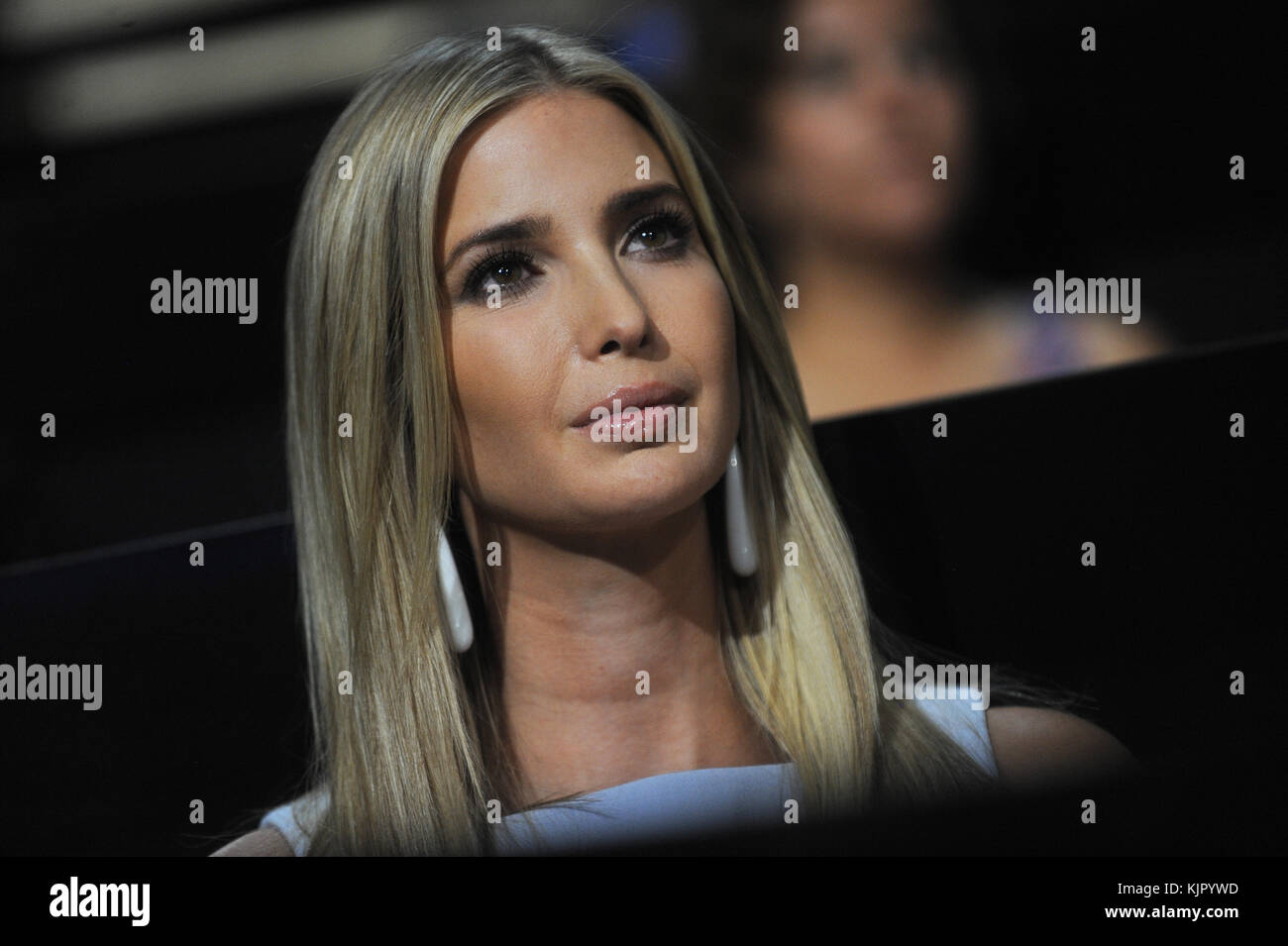 CLEVELAND, OH - JULY 19: Ivanka Trump on the second day of the ...