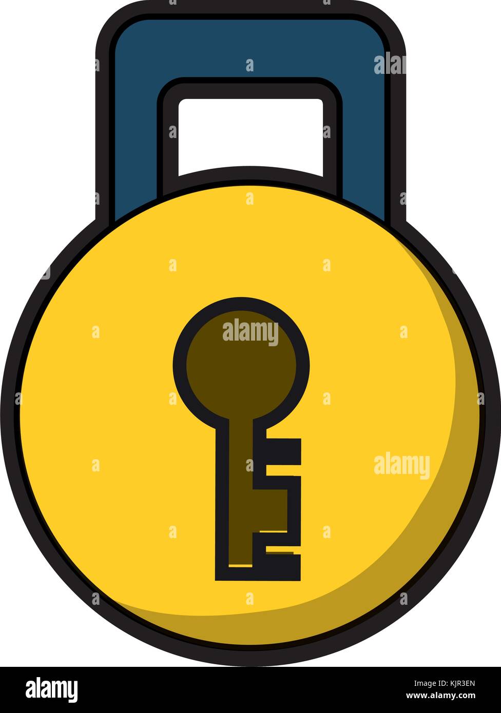 security padlock icon Stock Vector Image & Art - Alamy