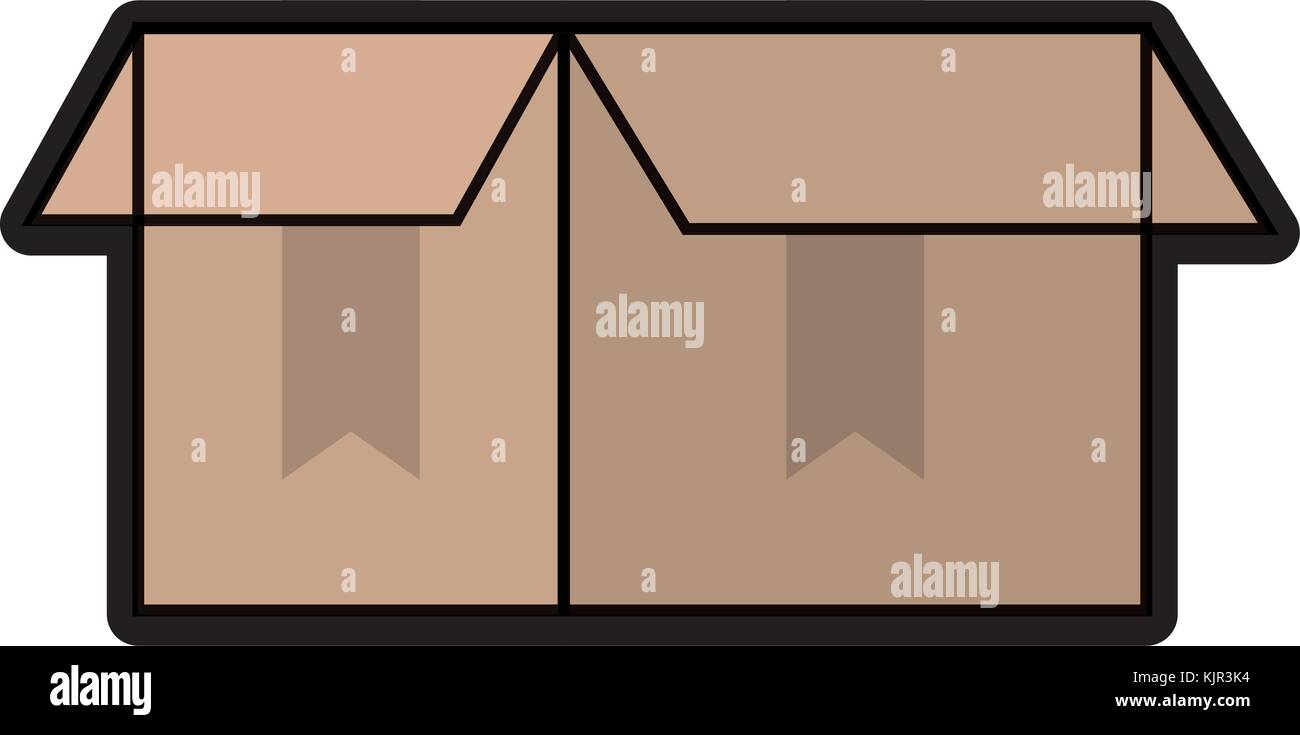 opened cardbox icon image Stock Vector Image & Art - Alamy