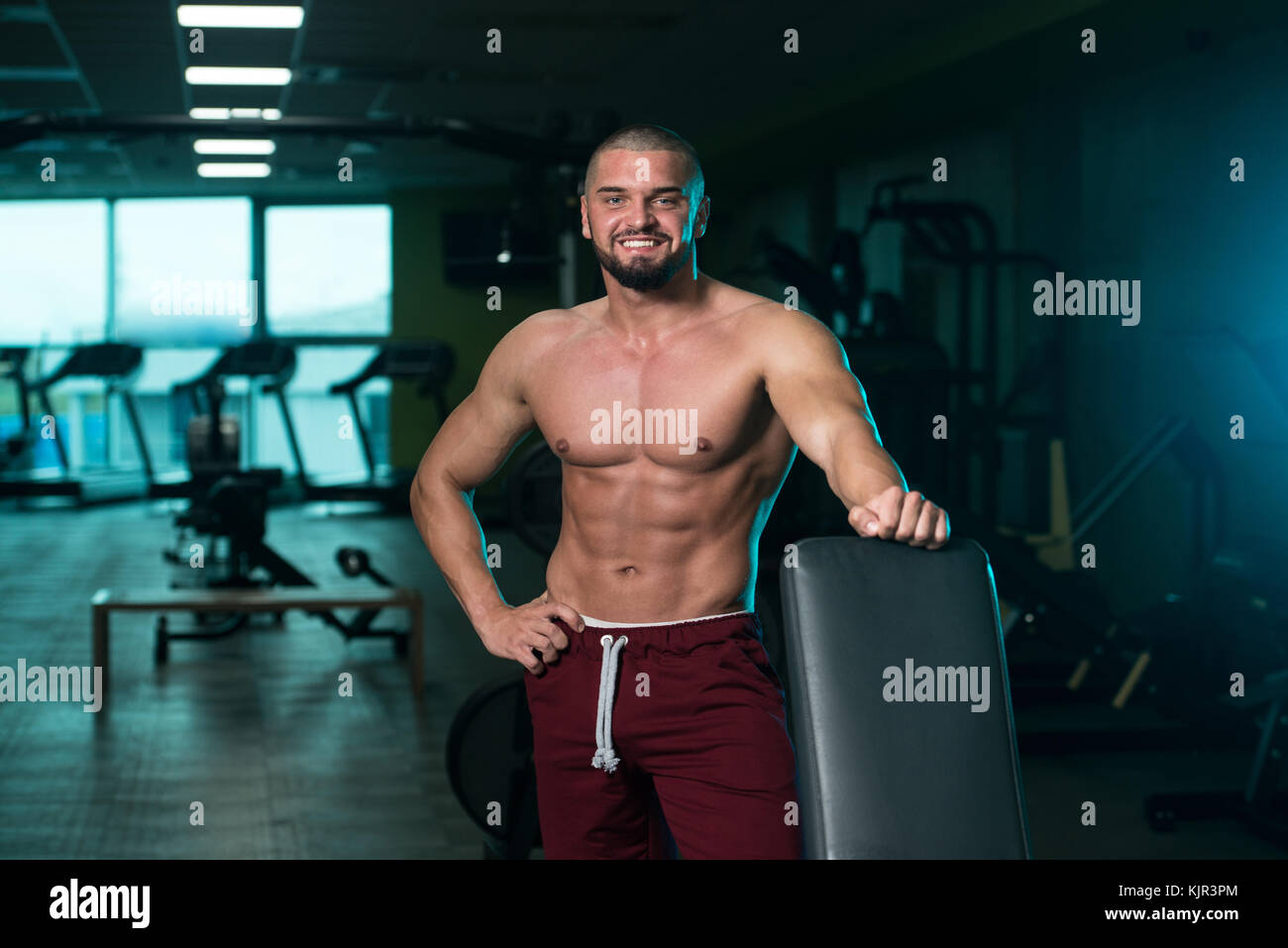 Handsome Good Looking And Attractive Young Man With Muscular Body ...