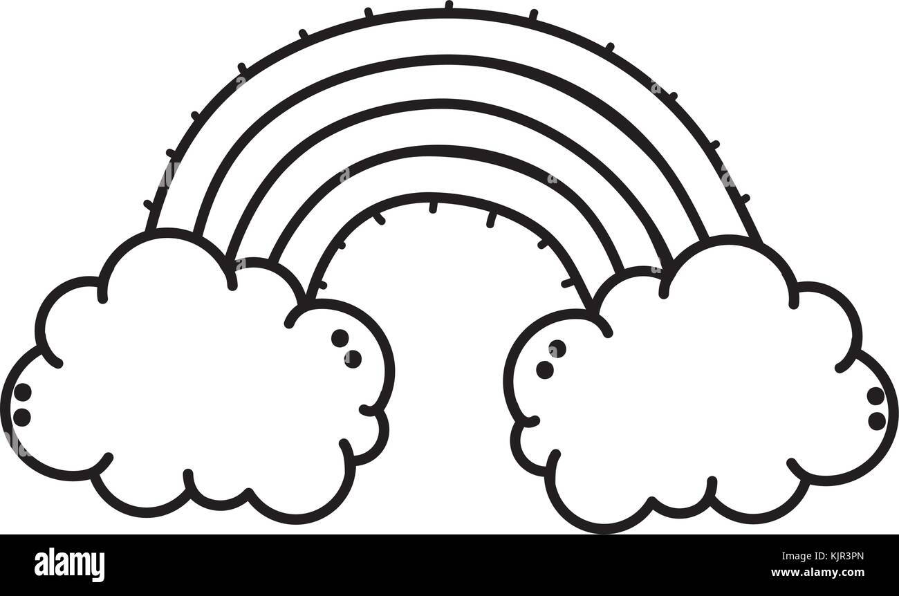 Cartoon rainbow design Stock Vector Image & Art - Alamy