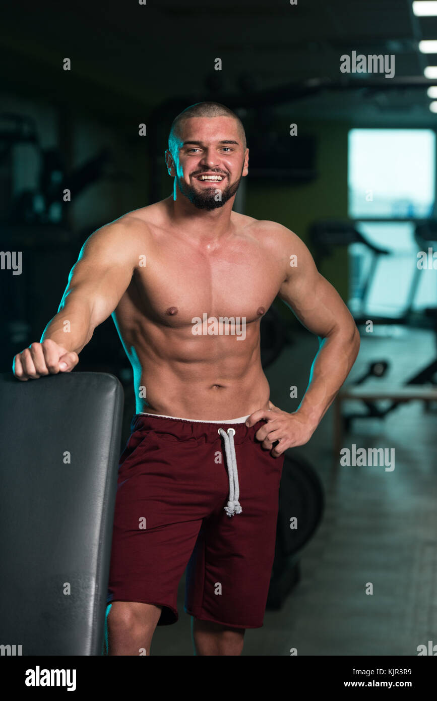 Handsome Good Looking And Attractive Young Man With Muscular Body ...