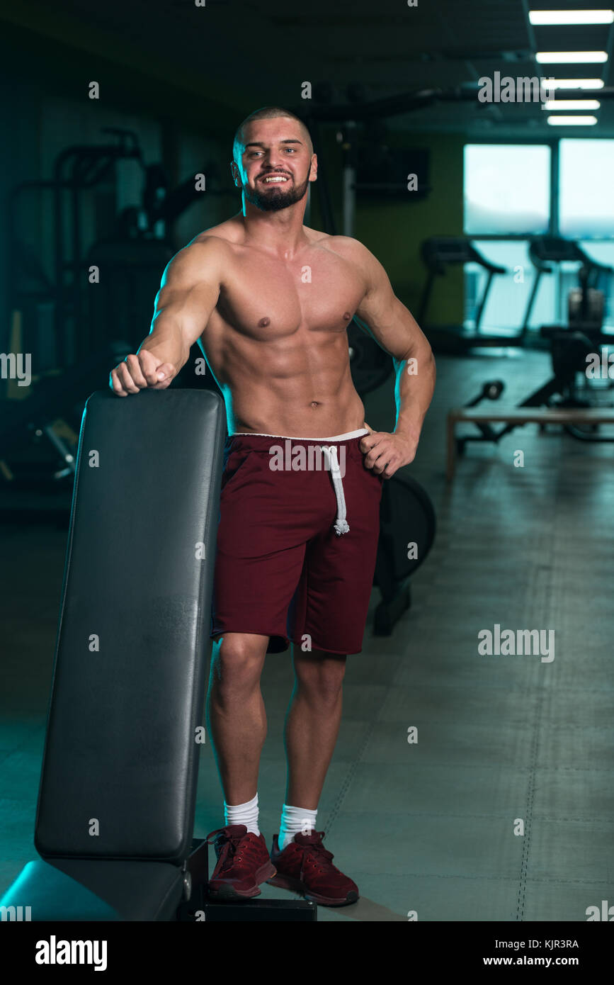 Handsome Good Looking And Attractive Young Man With Muscular Body ...