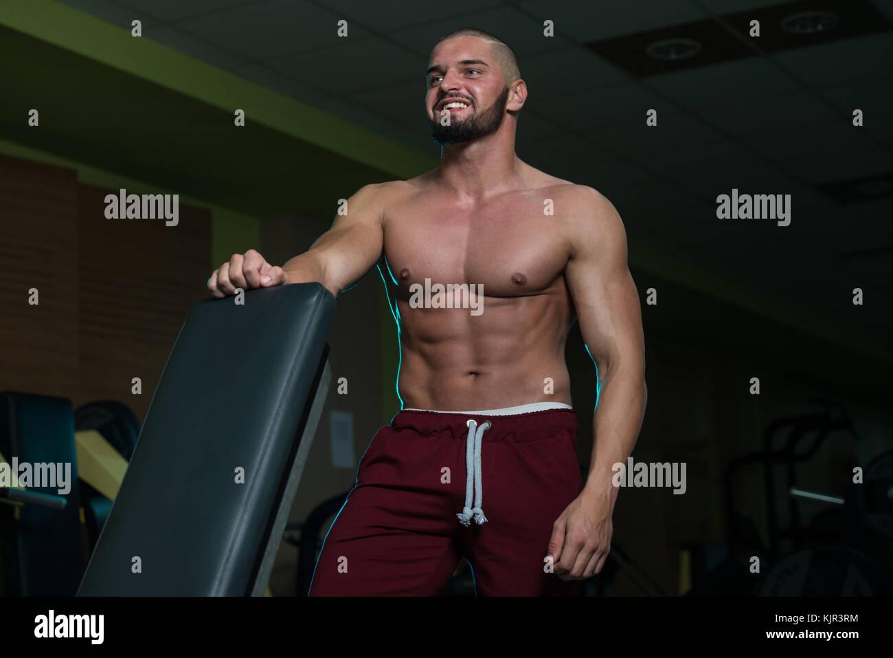 Handsome Good Looking And Attractive Young Man With Muscular Body ...