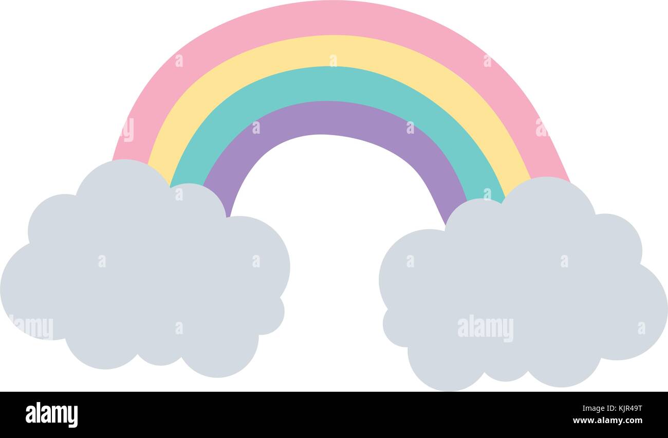 Isolated rainbow design Stock Vector Image & Art - Alamy