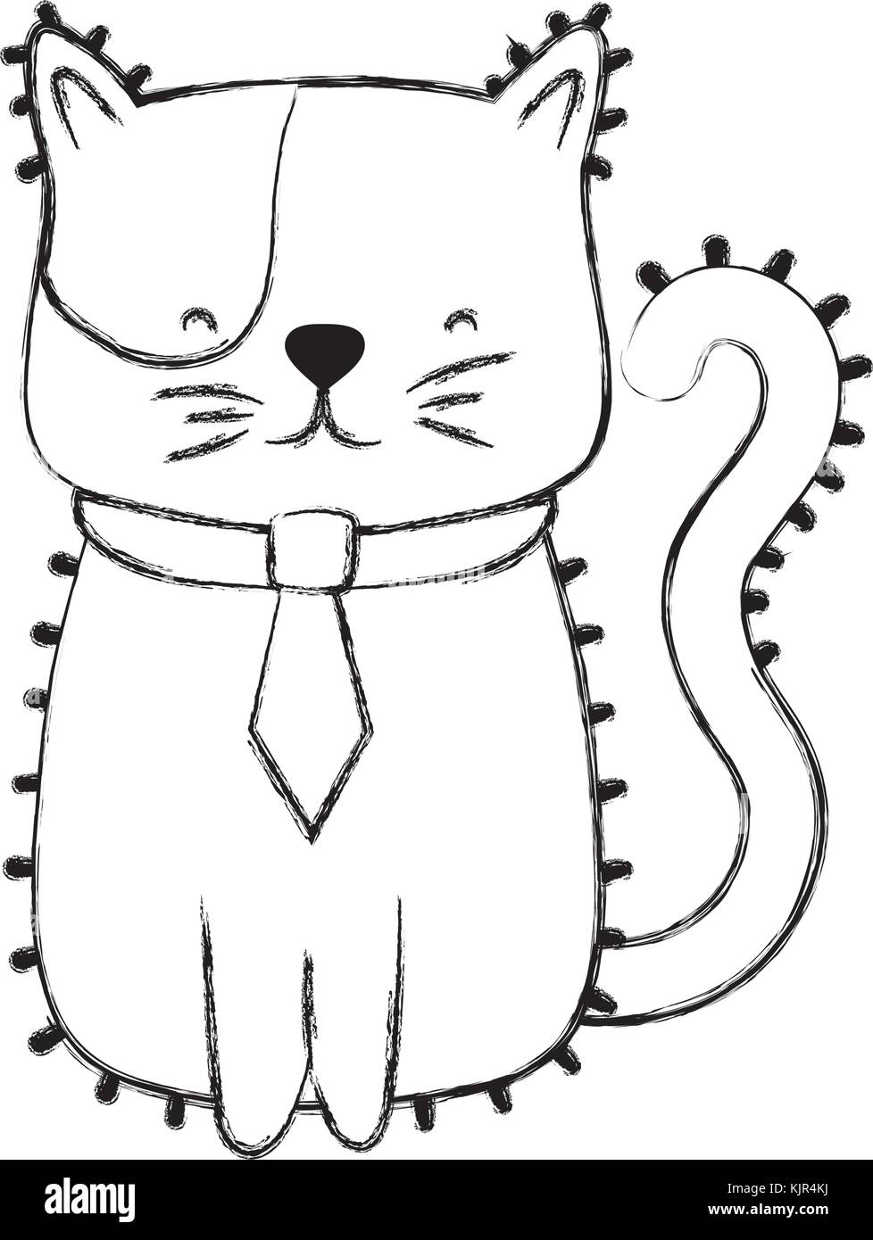 Isolated cat design Stock Vector Image & Art - Alamy