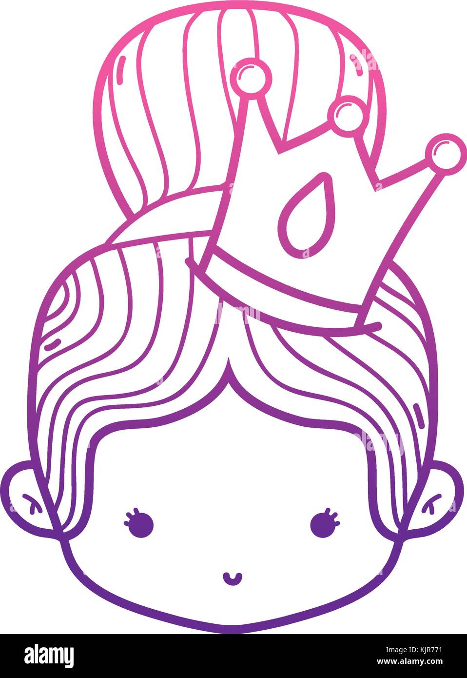 Isolated princess design Stock Vector Image & Art - Alamy