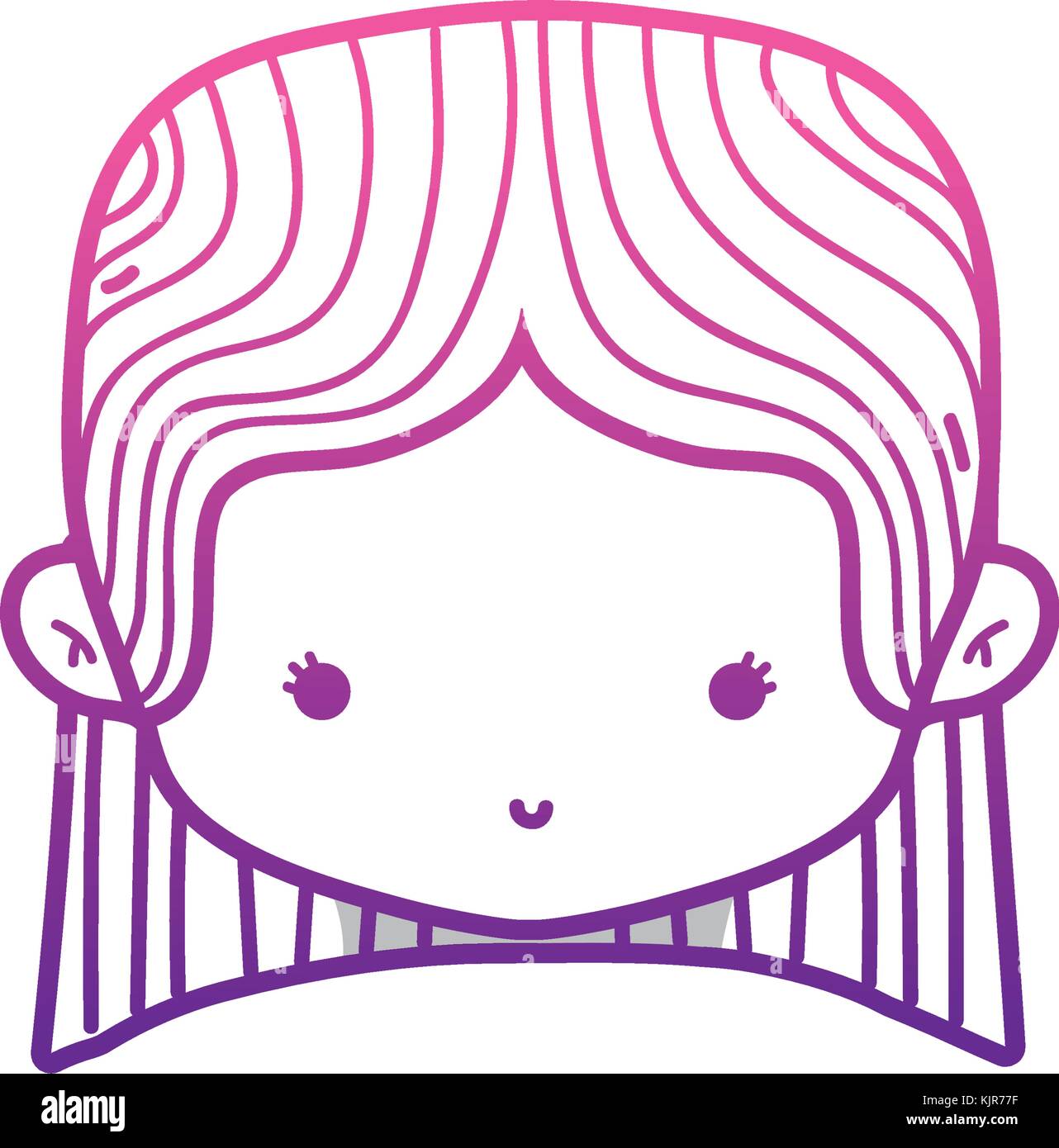 Isolated girl design Stock Vector Image & Art - Alamy