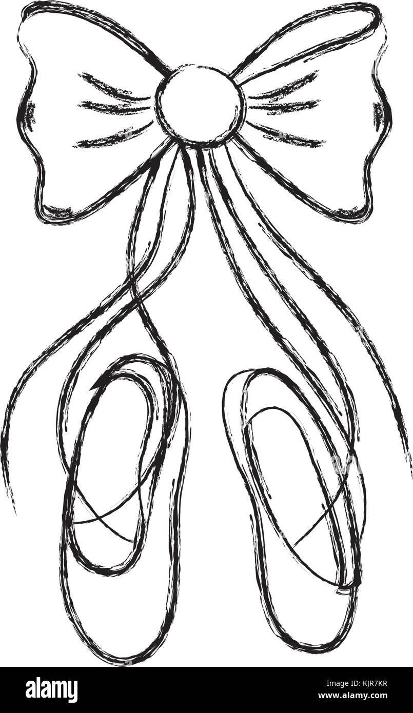 Dance training shoes Stock Vector Images - Alamy