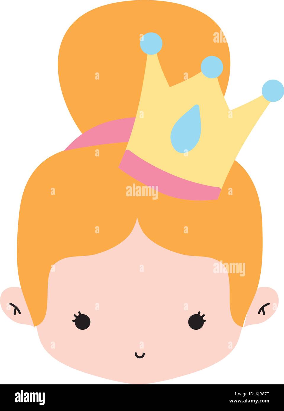 Bun head Stock Vector Images - Alamy
