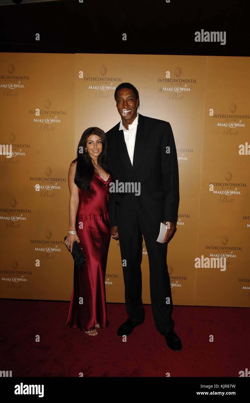 Scottie pippen and larsa pippen hi-res stock photography and images - Alamy