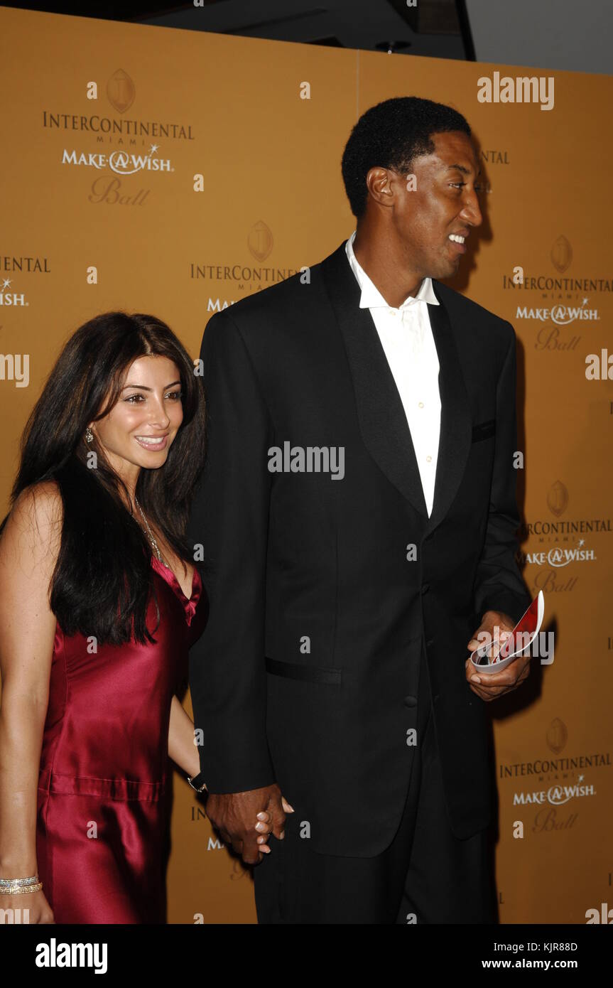 Scottie pippen and larsa pippen hi-res stock photography and images - Alamy